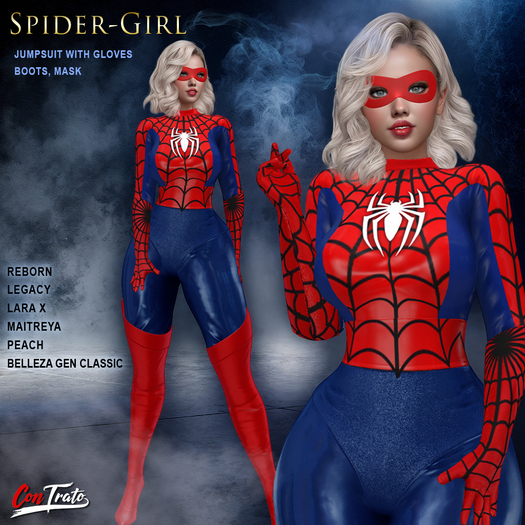 Second Life Marketplace [contrato] Spider Girl Costume